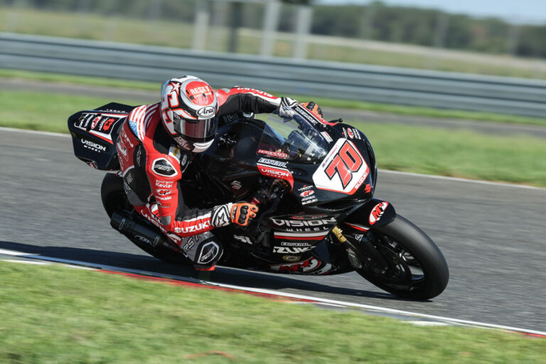 LOCHOFF SEVENTH IN HIS RETURN FOR VISION WHEEL M4 ECSTAR SUZUKI IN NEW ...